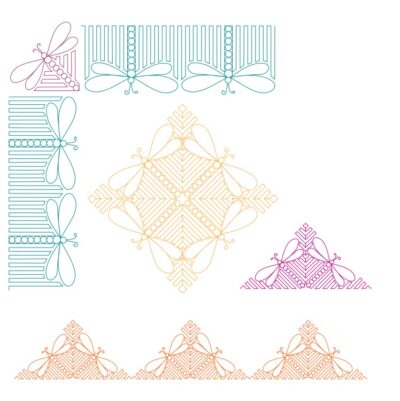 Dragonfly Dance Set - Pro-Stitcher