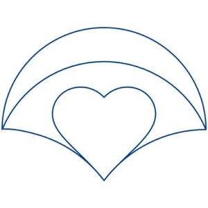 Easy Clamshell Heart - Pro-Stitcher