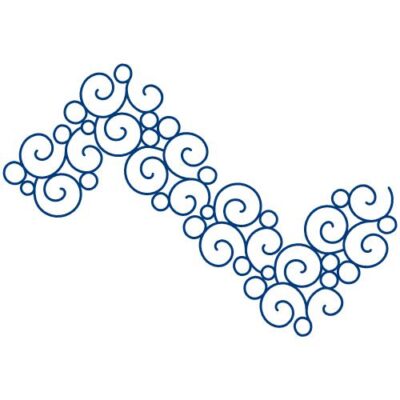 Bubble And Swirl Chevron E2E - Pro-Stitcher