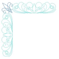 Curling Hearts Block - Pro-Stitcher