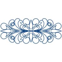 Curling Hearts Block - Pro-Stitcher