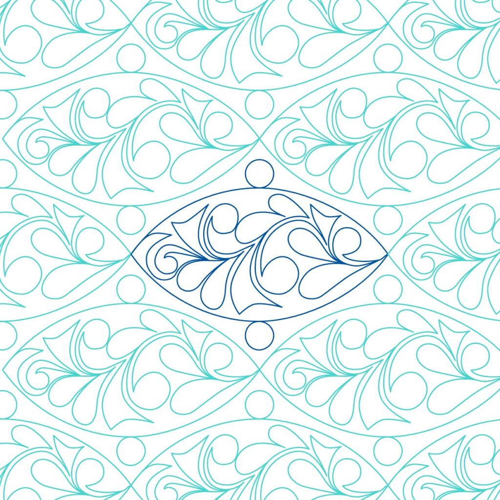 Melon FMQ with Circles E2E - Pro-Stitcher