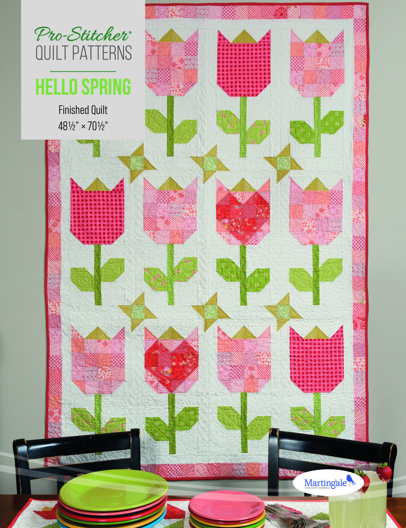 Hello Spring Quilt Pattern - Pro-Stitcher