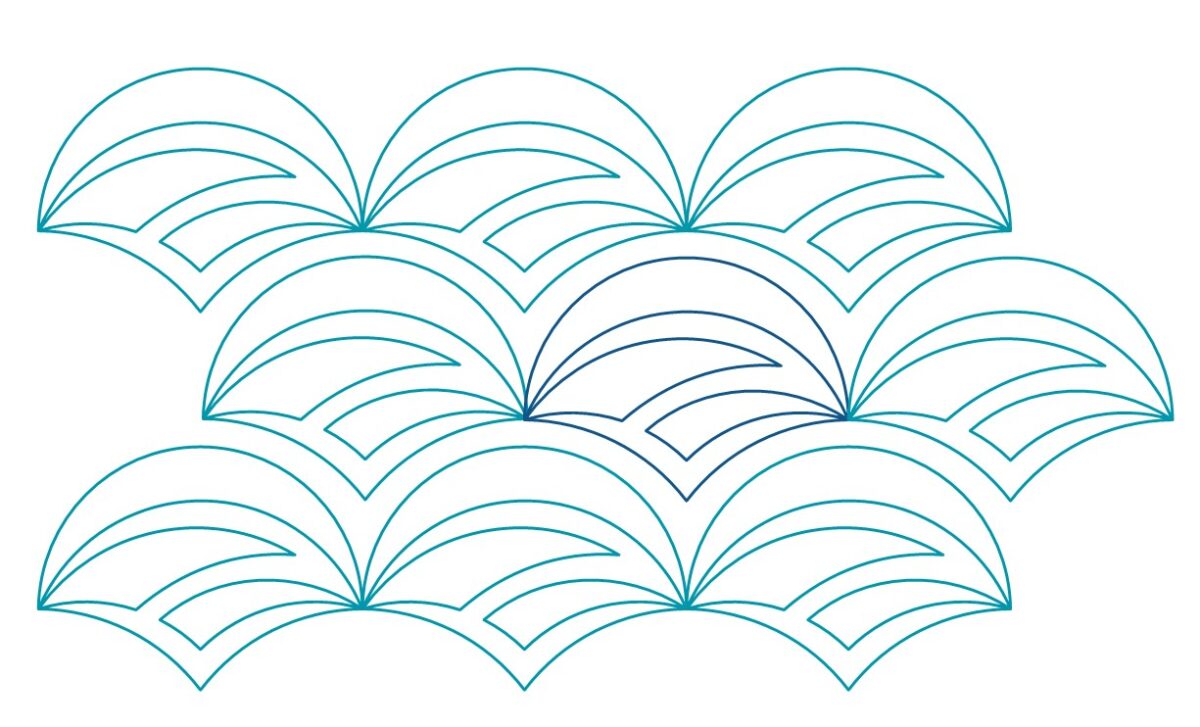 Easy Clamshell Wave - Pro-Stitcher