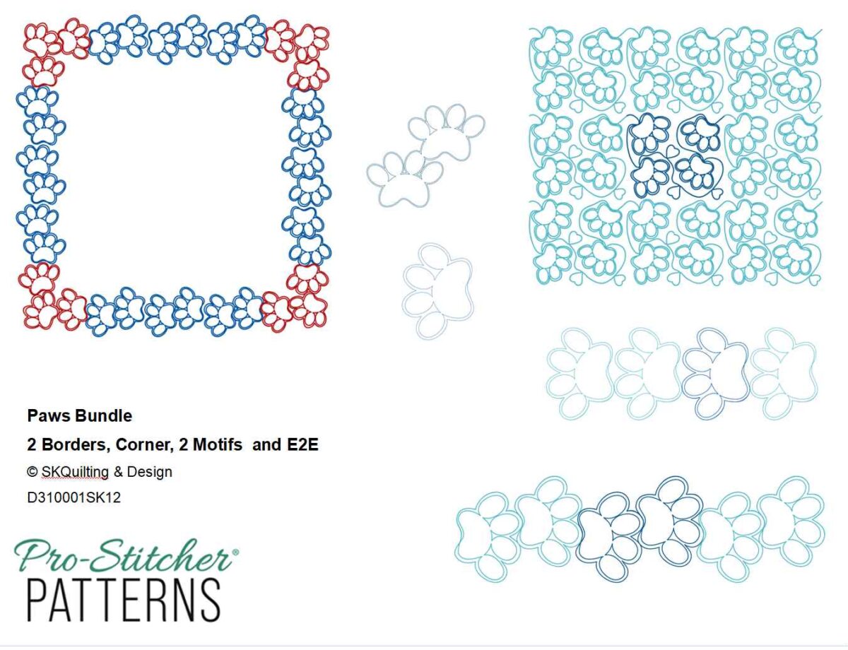 Paws Bundle - Pro-Stitcher