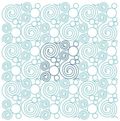 Swirly Bubbles E2E - Pro-Stitcher