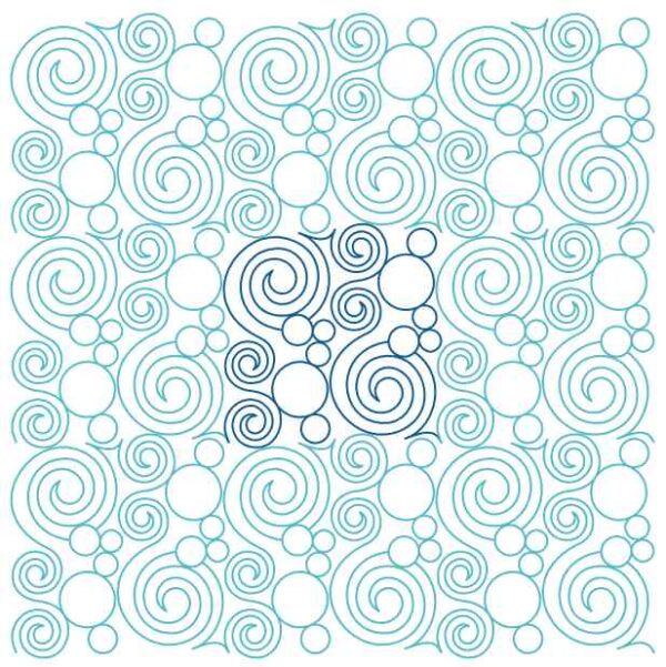 Swirly Bubbles E2E - Pro-Stitcher