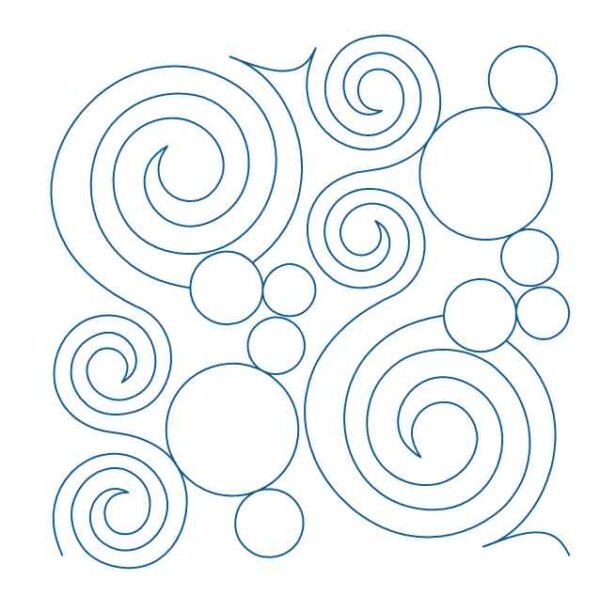 Swirly Bubbles E2E - Pro-Stitcher