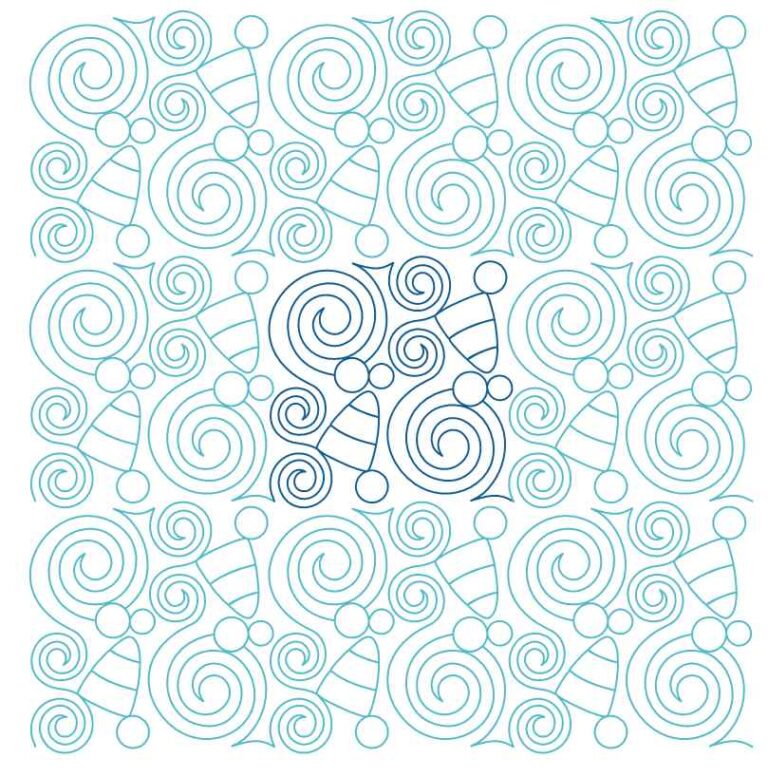 Swirly Candy Corn - Pro-Stitcher