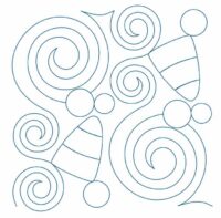 Swirly Candy Corn - Pro-Stitcher