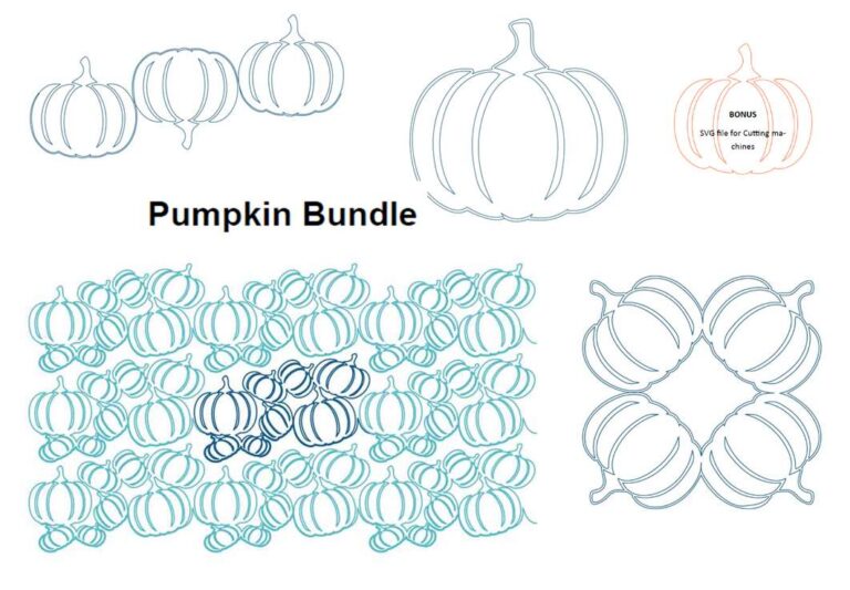 Pumpkin Bundle - Pro-Stitcher