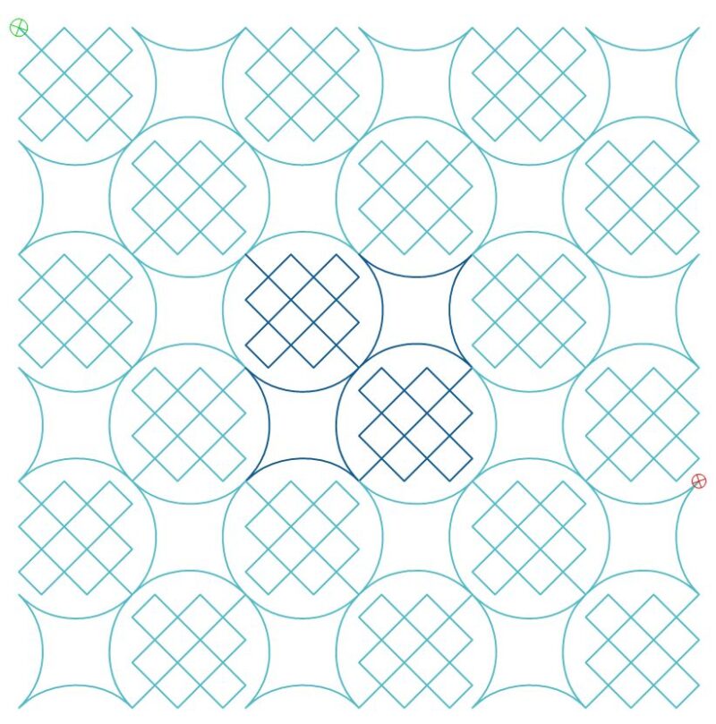 Vintage Crosshatch E2E - Pro-Stitcher