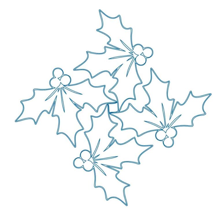 Winter Holly Bundle - Pro-Stitcher