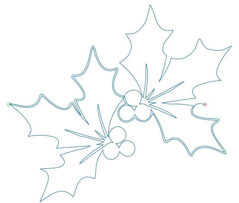 Winter Holly Bundle - Pro-Stitcher