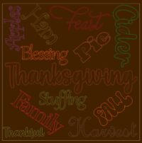 Thanksgiving Word Mashup Bundle - Pro-Stitcher