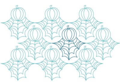 Pumpkin Webs E2E - Pro-Stitcher