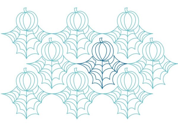 Pumpkin Webs E2E - Pro-Stitcher