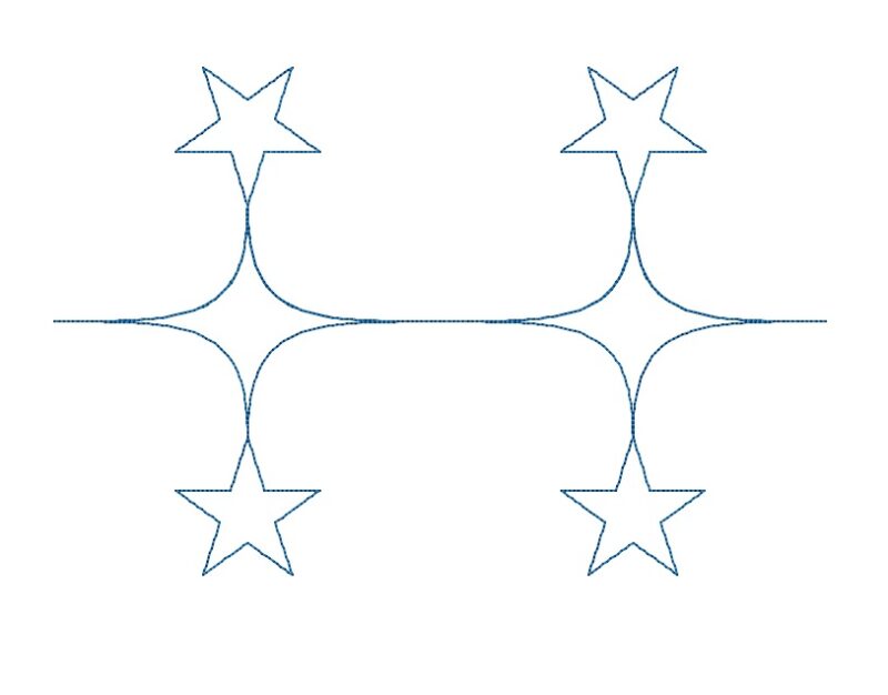 Tubular Stars E2E - Pro-Stitcher