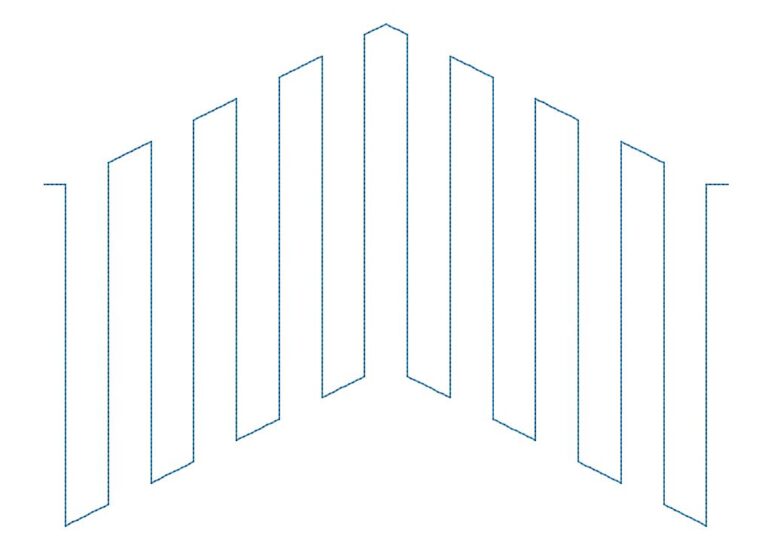 Waving Diamonds Bundle - Pro-Stitcher