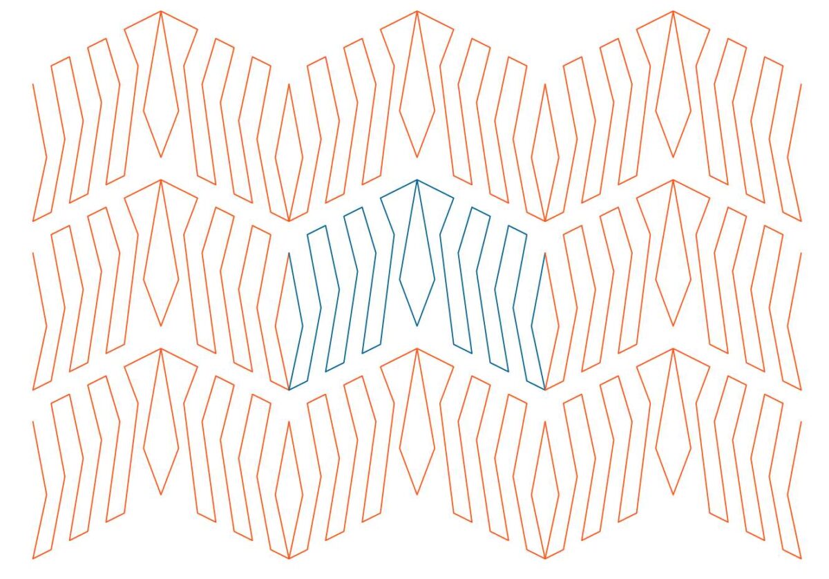 Waving Diamonds Bundle - Pro-Stitcher