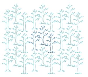 Winter Trees E2E - Pro-Stitcher