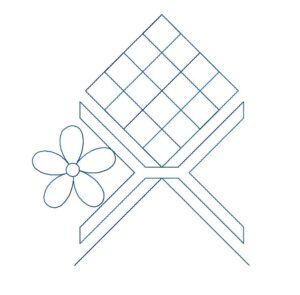 Daisy Crosshatch E2E - Pro-Stitcher