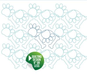 Dog Paws and Bones E2E - Pro-Stitcher