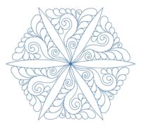 Feather Hexagon Bundle - Pro-Stitcher