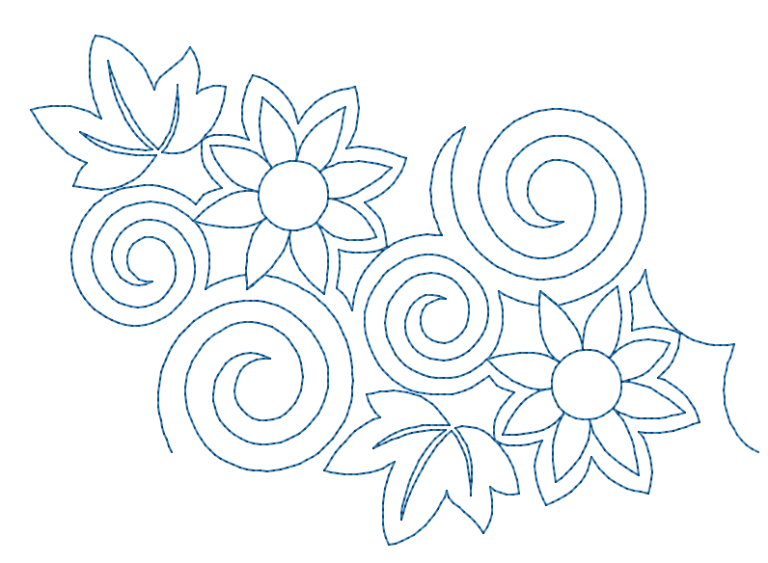 Maple Leaf Sunflower E2E - Pro-Stitcher