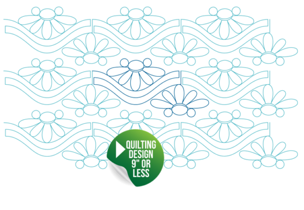 Wavy Daisy E2E - Pro-Stitcher