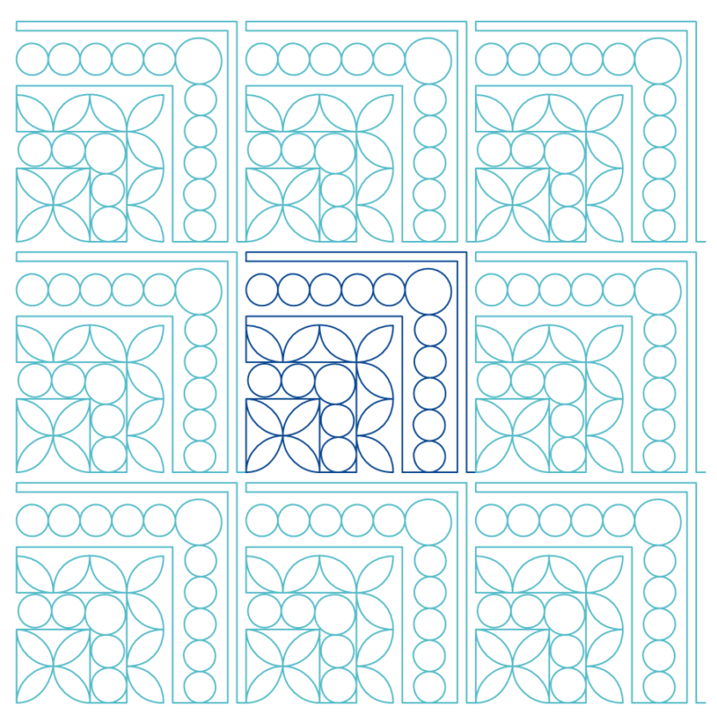 Geometric Garden E2E - Pro-Stitcher