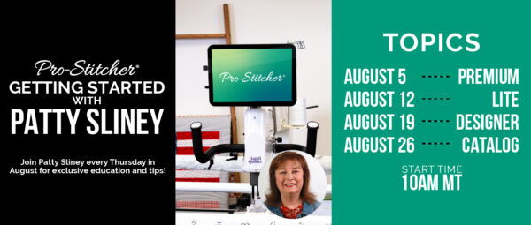 Pro-Stitcher - Home - The Most Advanced Computerized Quilting on the Planet