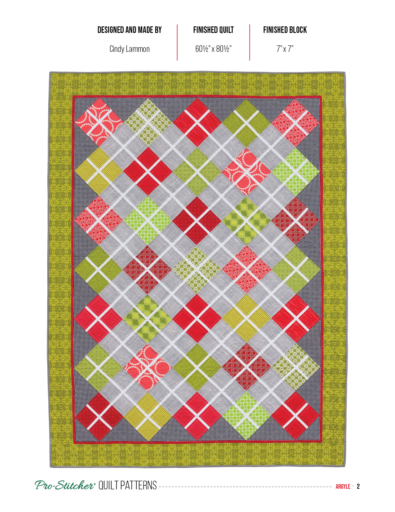 Argyle - Pro-Stitcher